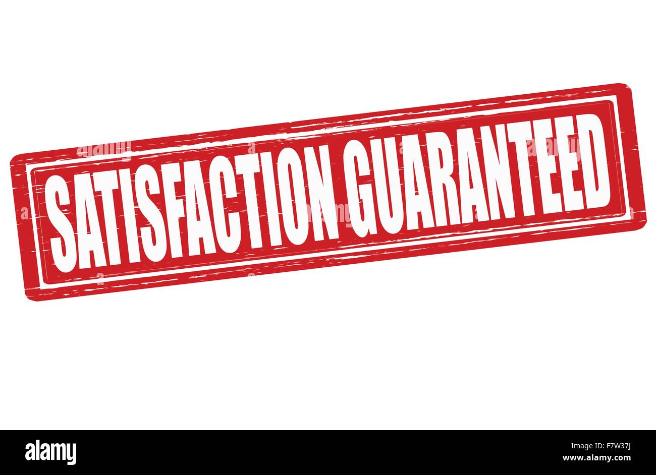 Satisfaction guaranteed stamp hi-res stock photography and images - Alamy