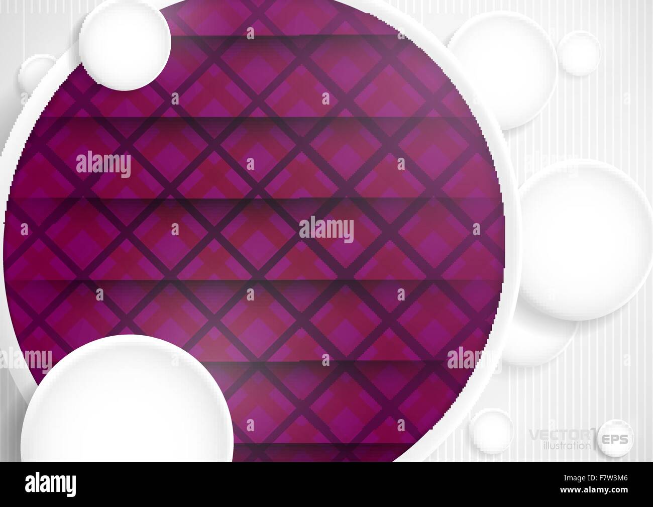White gradient purple circles Stock Vector Images - Alamy