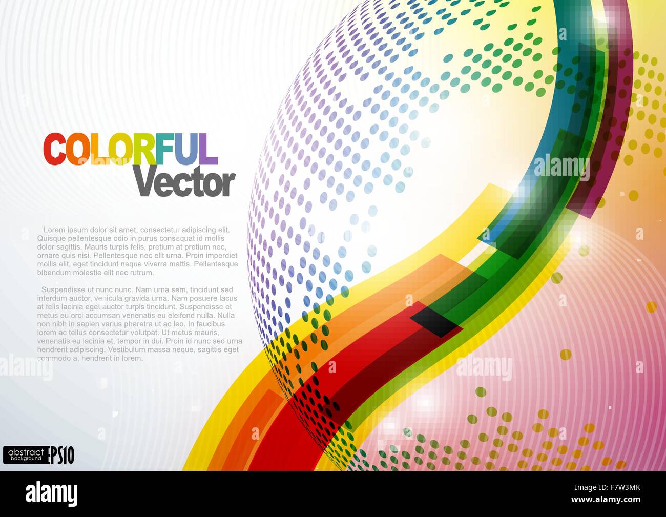 Abstract Colorful Background Stock Vector Image & Art - Alamy