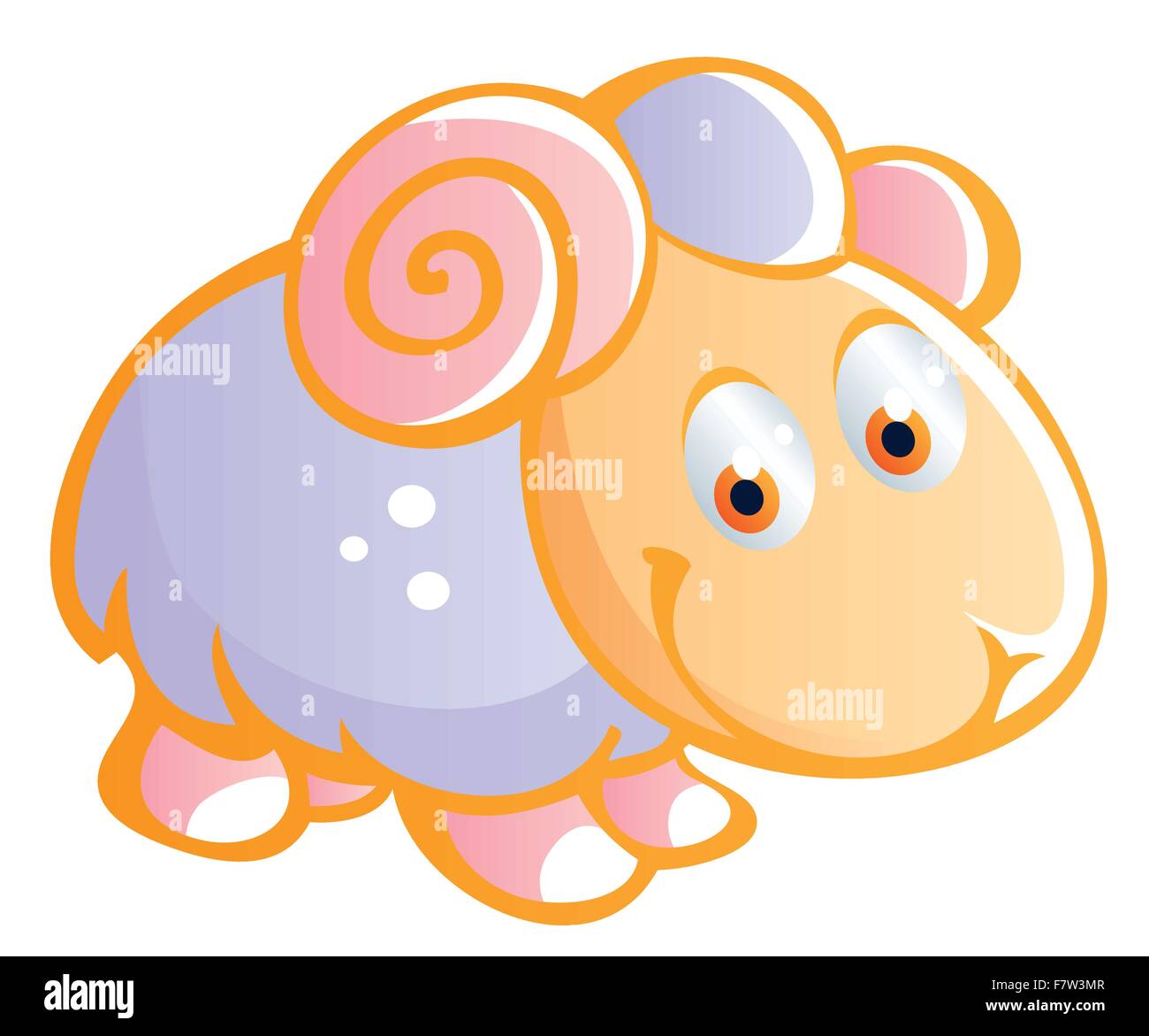 Sheep baby Stock Vector Images - Alamy