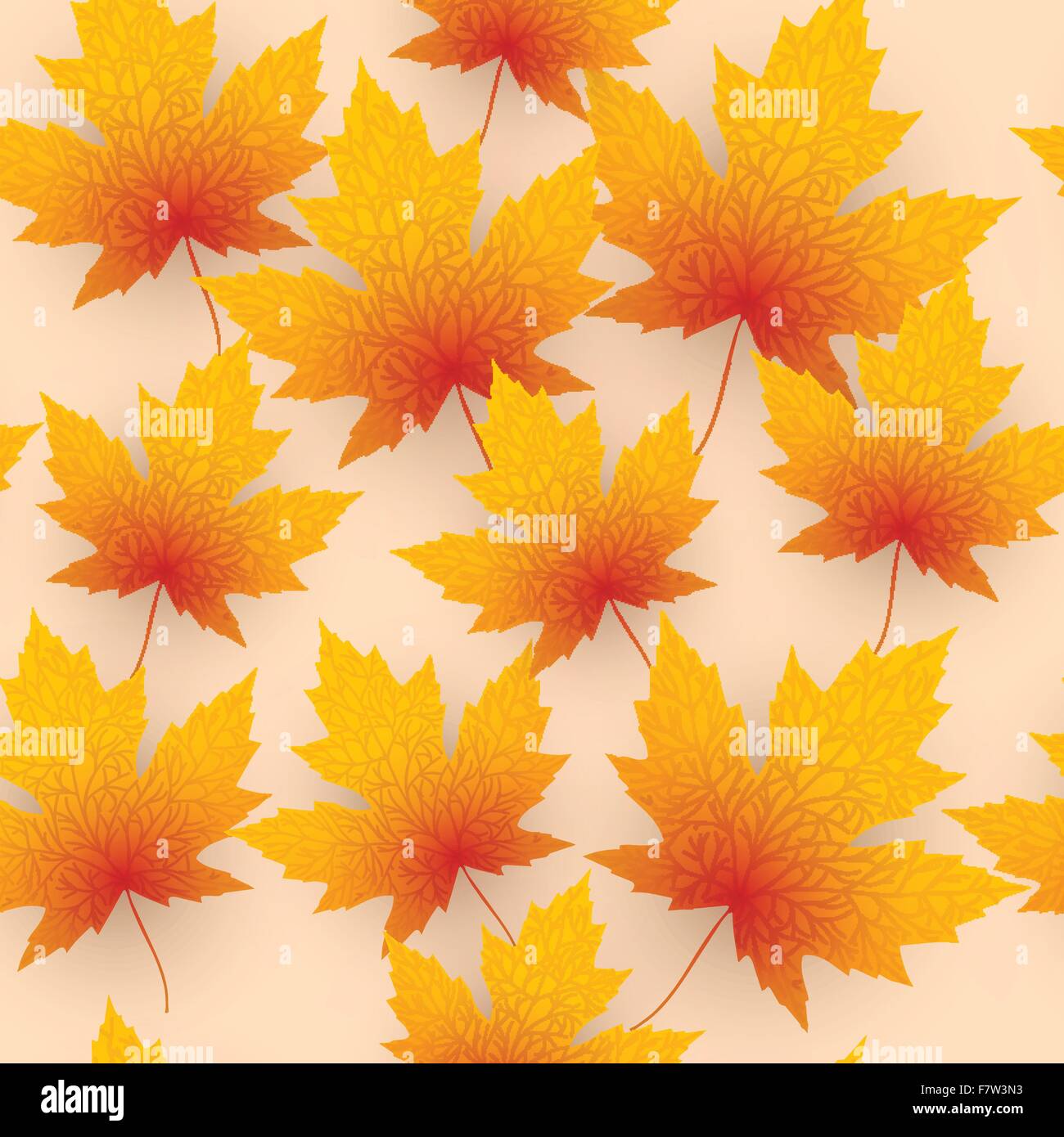 Maple leave fall vector background Stock Vector Image & Art - Alamy