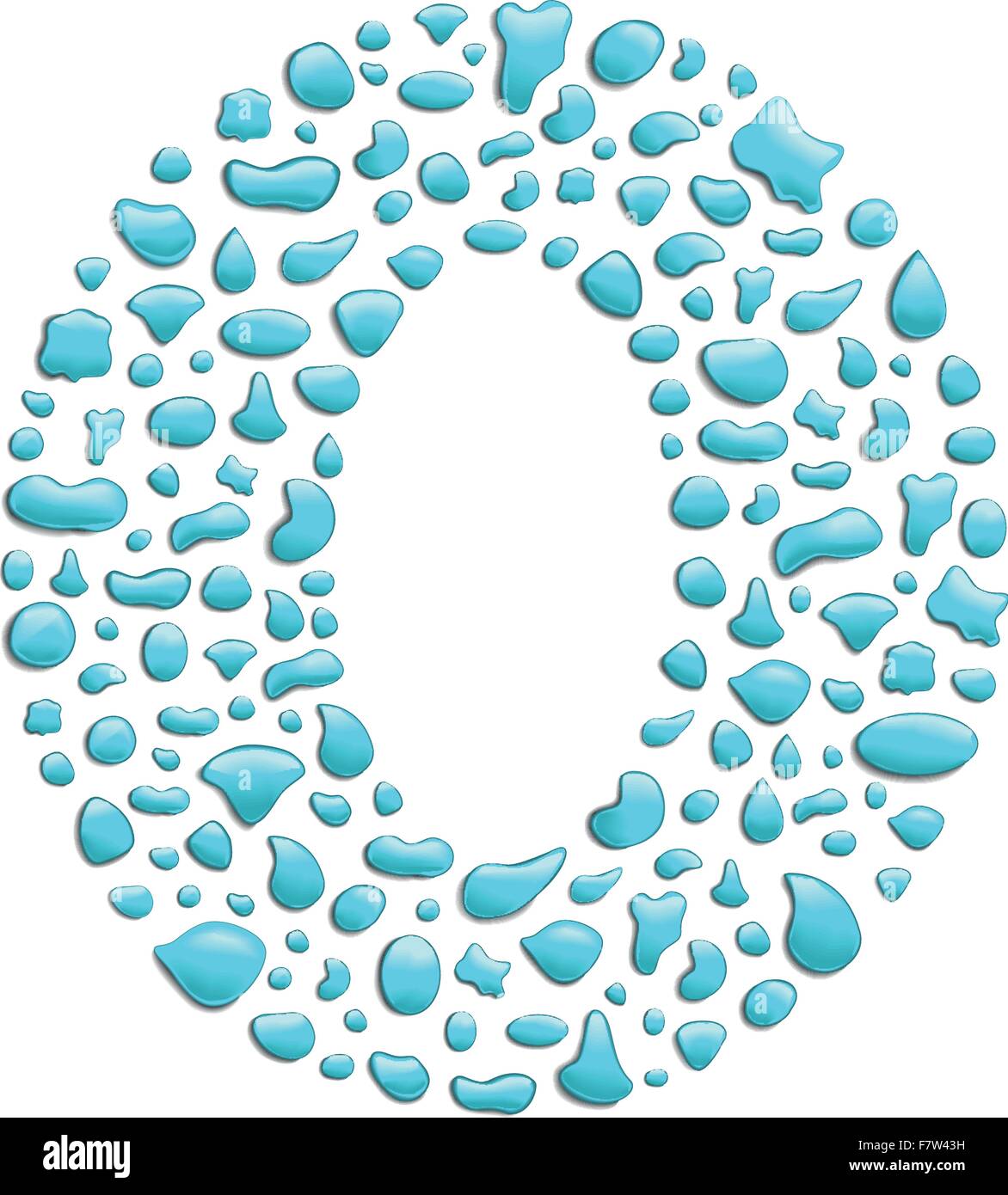 water number 0 Stock Vector Image & Art - Alamy