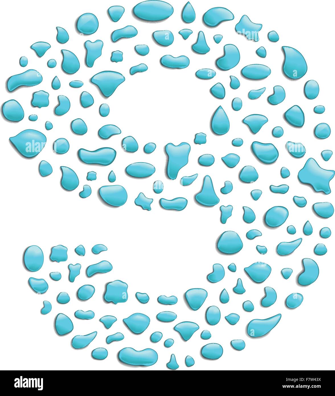 water number 9 Stock Vector Image & Art - Alamy