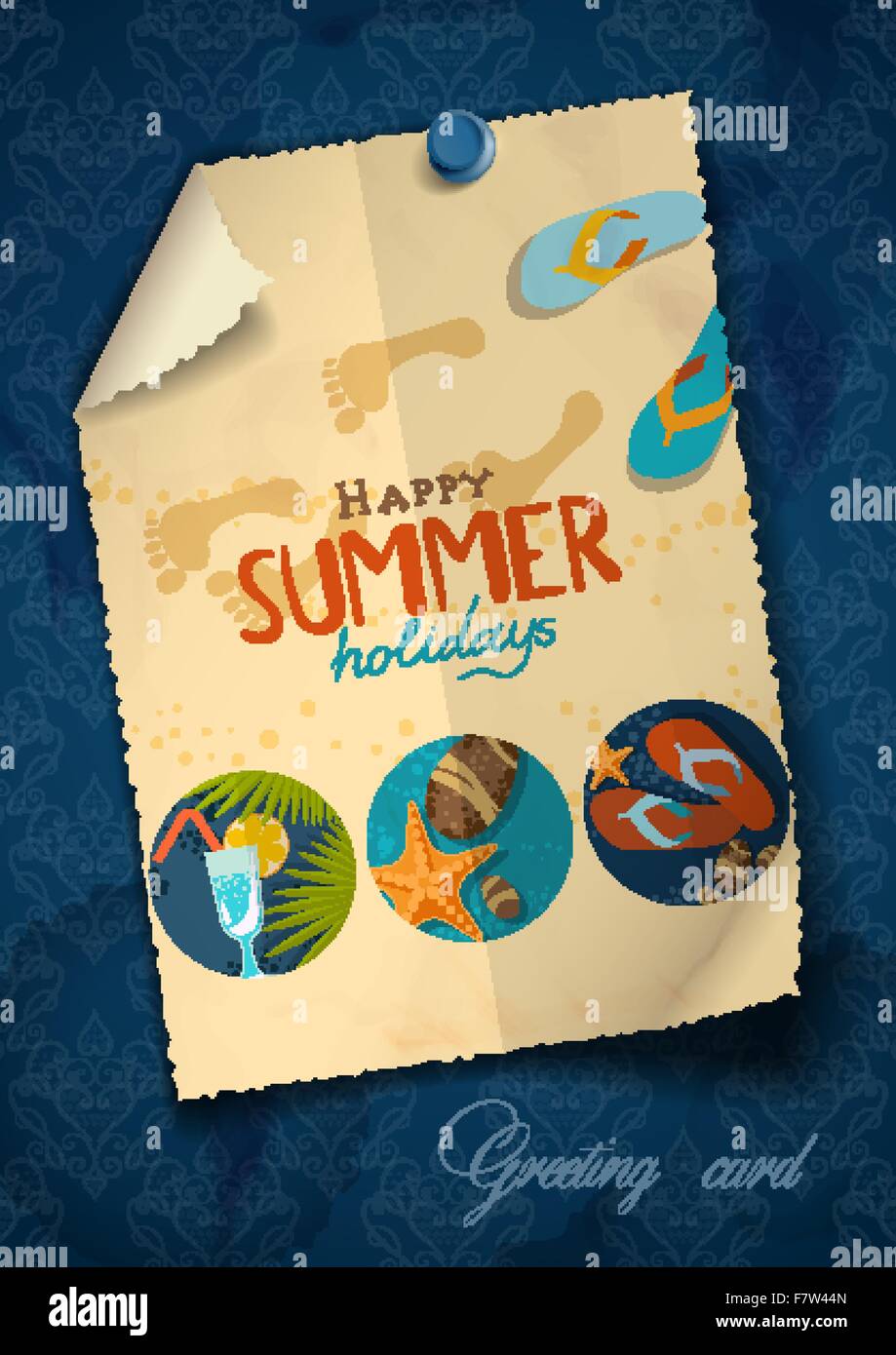 Greeting Card Design, Template Stock Vector Image & Art - Alamy