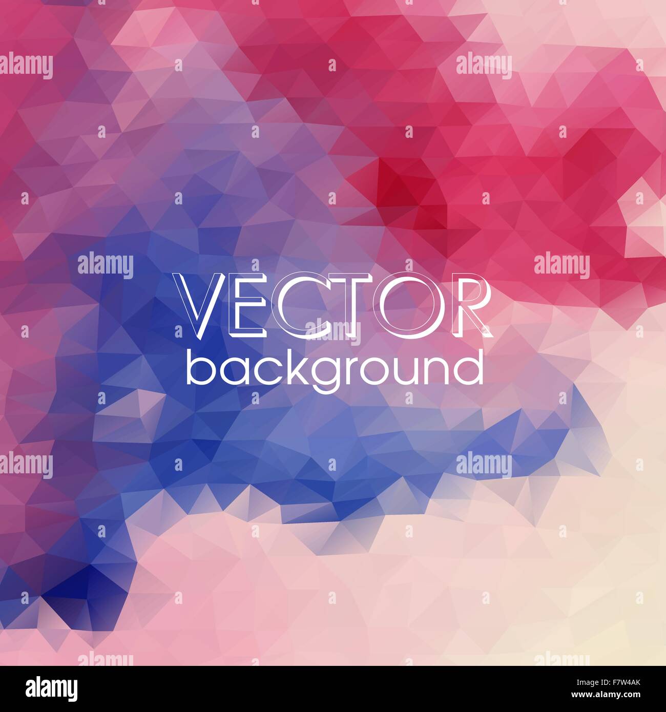 Colorful Abstract Background With Triangles Stock Vector Image & Art ...
