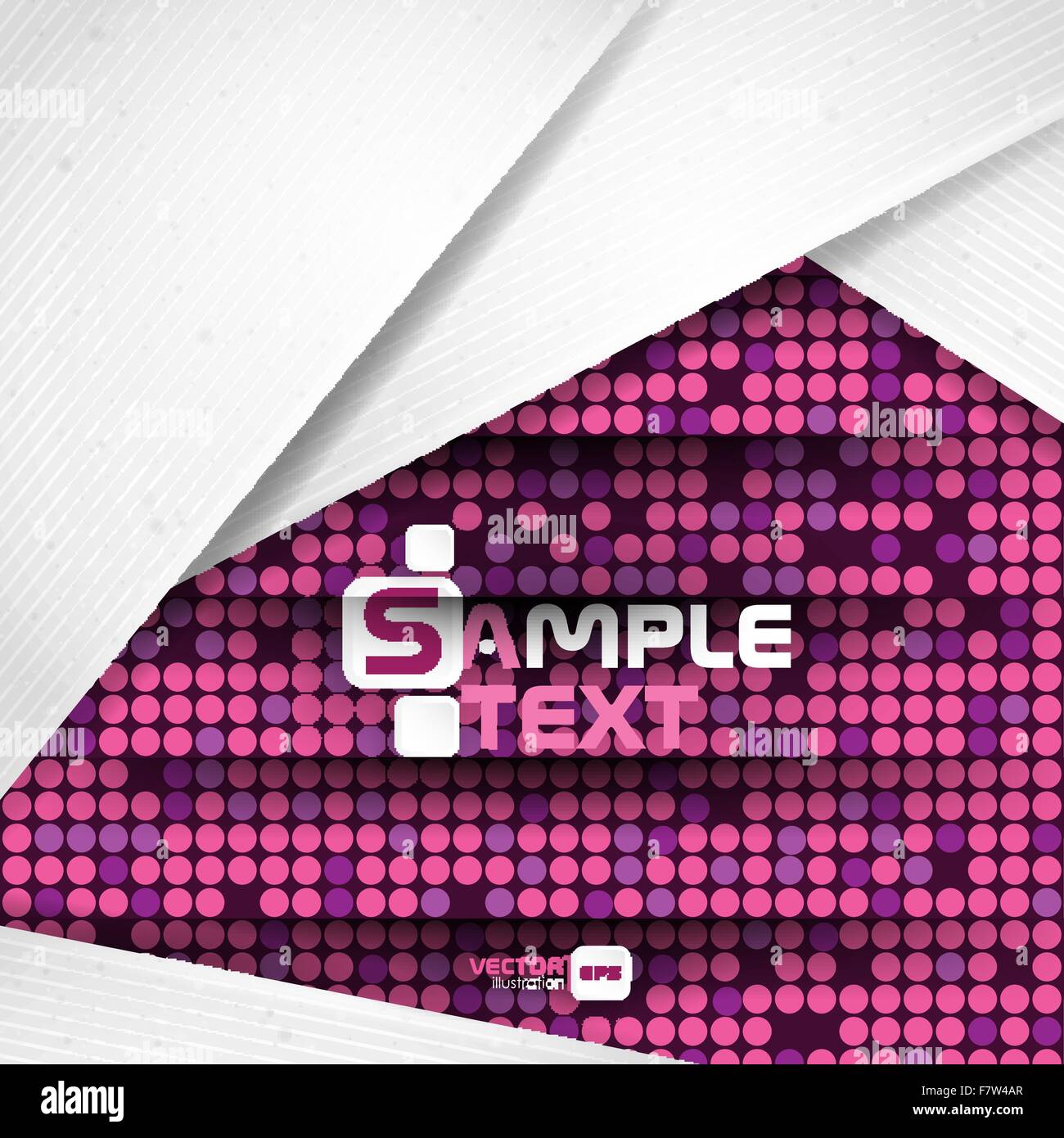 Abstract Background With White Paper Layers Stock Vector Image & Art ...