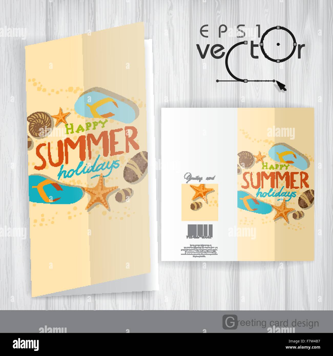 Greeting Card Design, Template Stock Vector Image & Art - Alamy