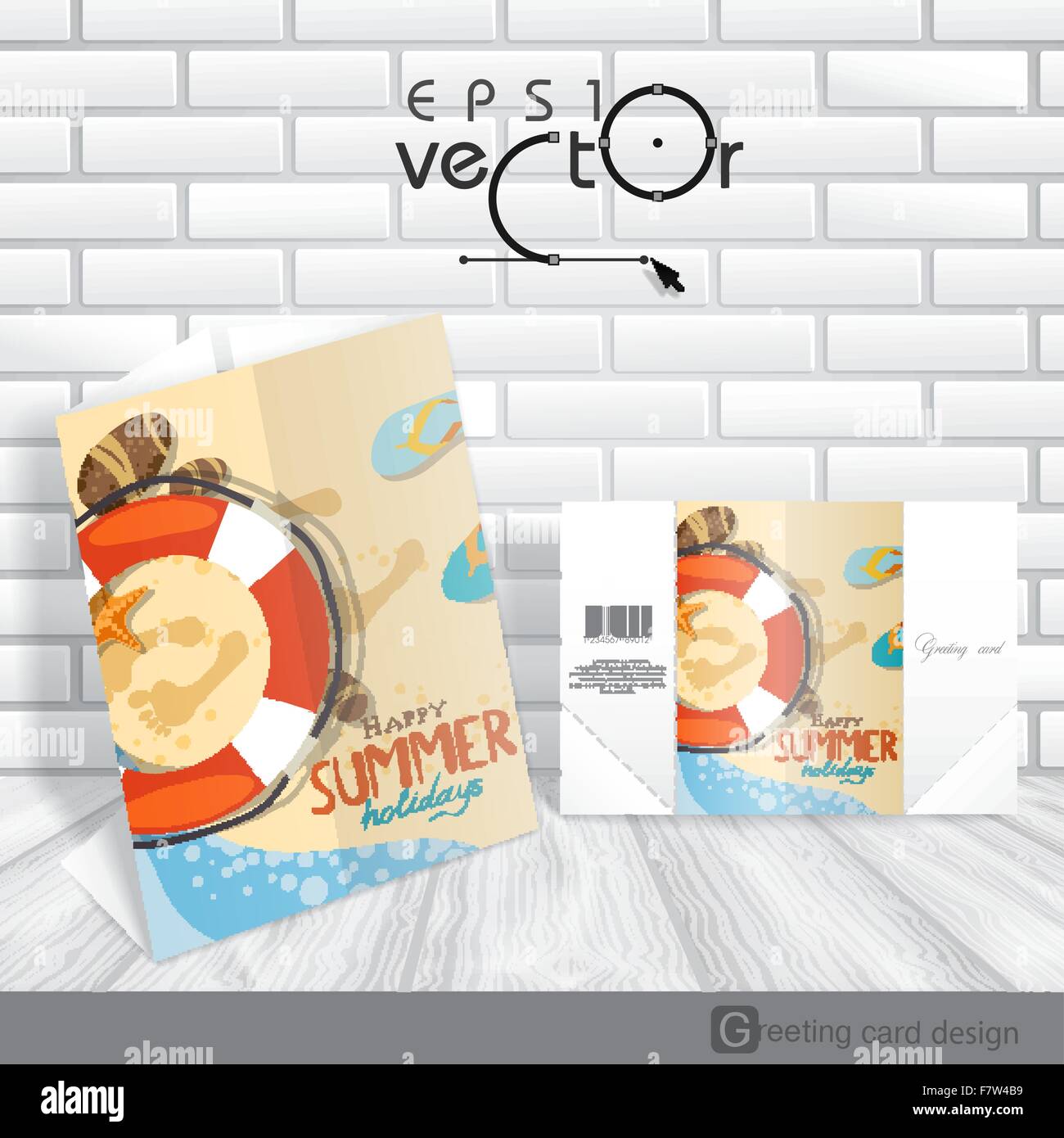 Greeting Card Design, Template Stock Vector Image & Art - Alamy