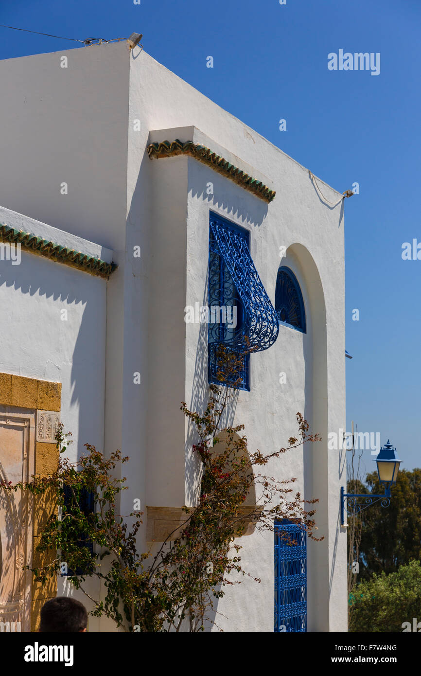 Old arabic town in Tunisia - Sidi Bu Said Stock Photo - Alamy
