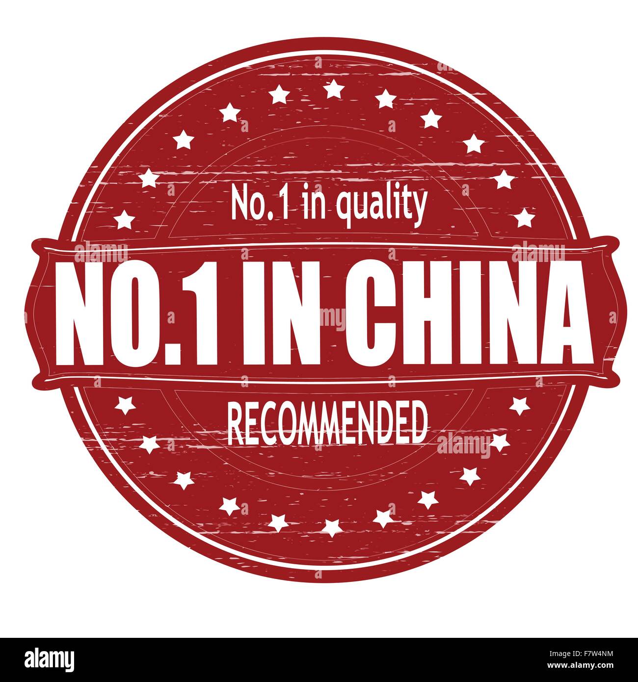 China number one Stock Vector Images - Alamy