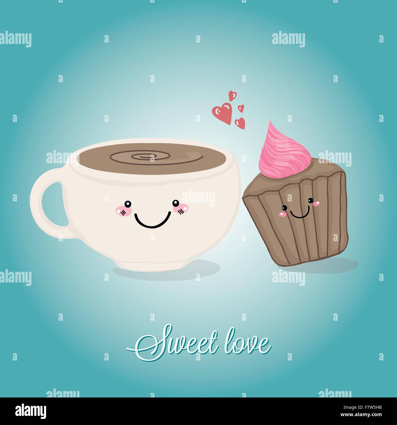 Cartoon coffe icon hi-res stock photography and images - Alamy