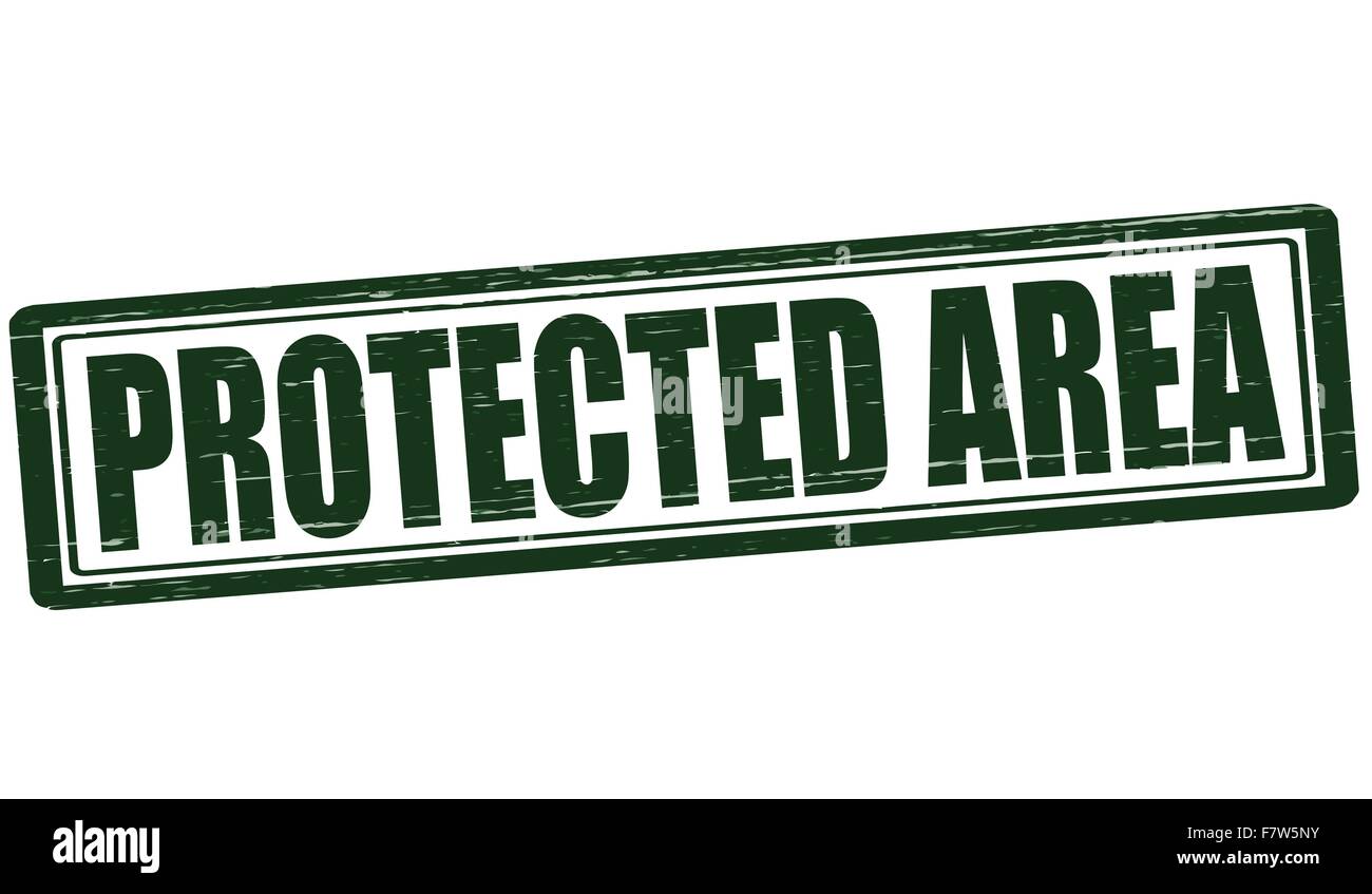 Protected green zone Stock Vector Images - Alamy