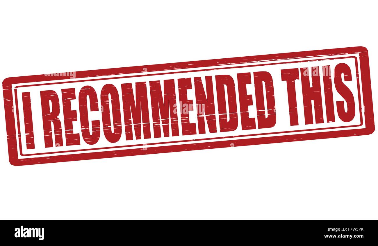 Recommended stamp red ink hi-res stock photography and images - Alamy