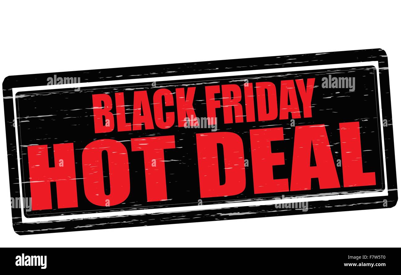 Black Friday hot deal Stock Vector Image & Art - Alamy