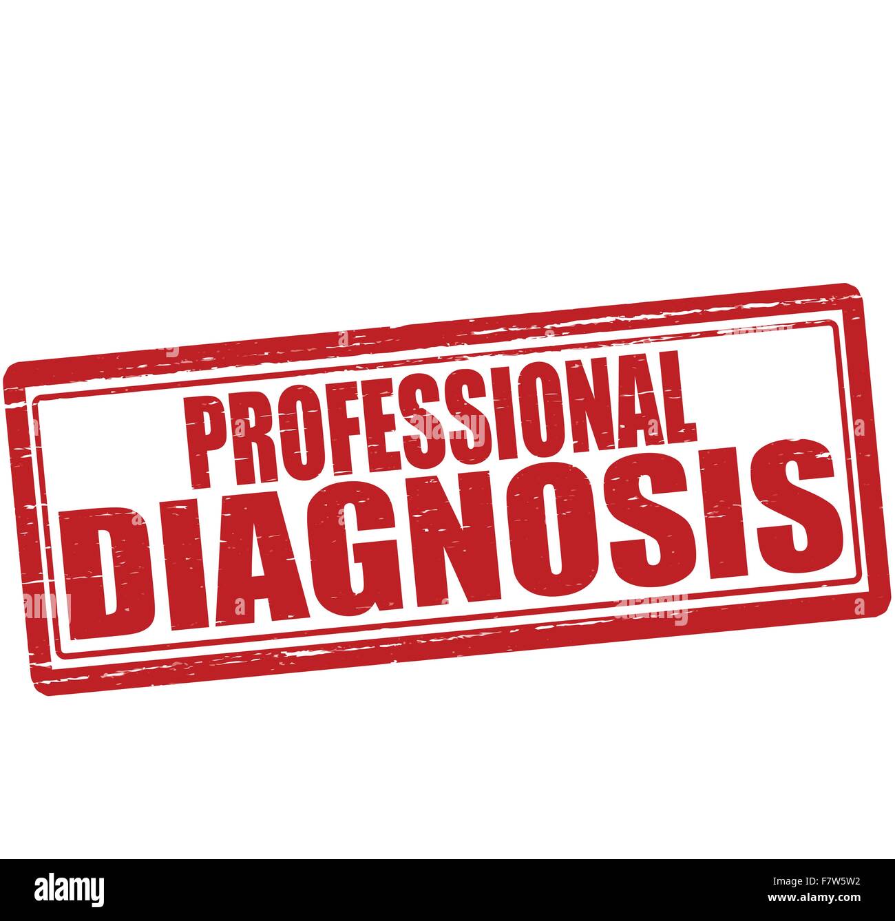 Diagnosis concept Stock Vector Images - Alamy