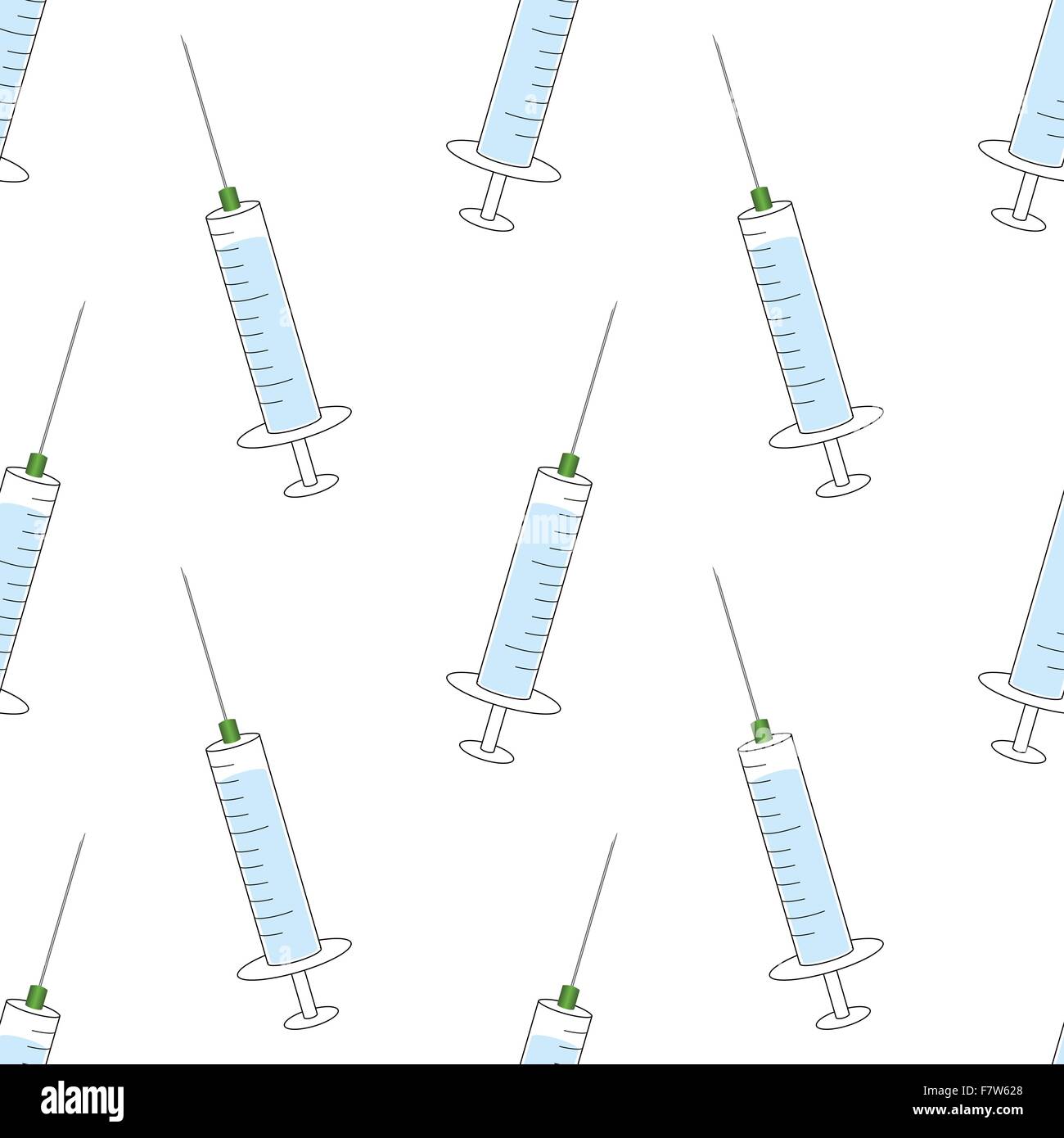Syringe seamless pattern Stock Vector Images - Alamy