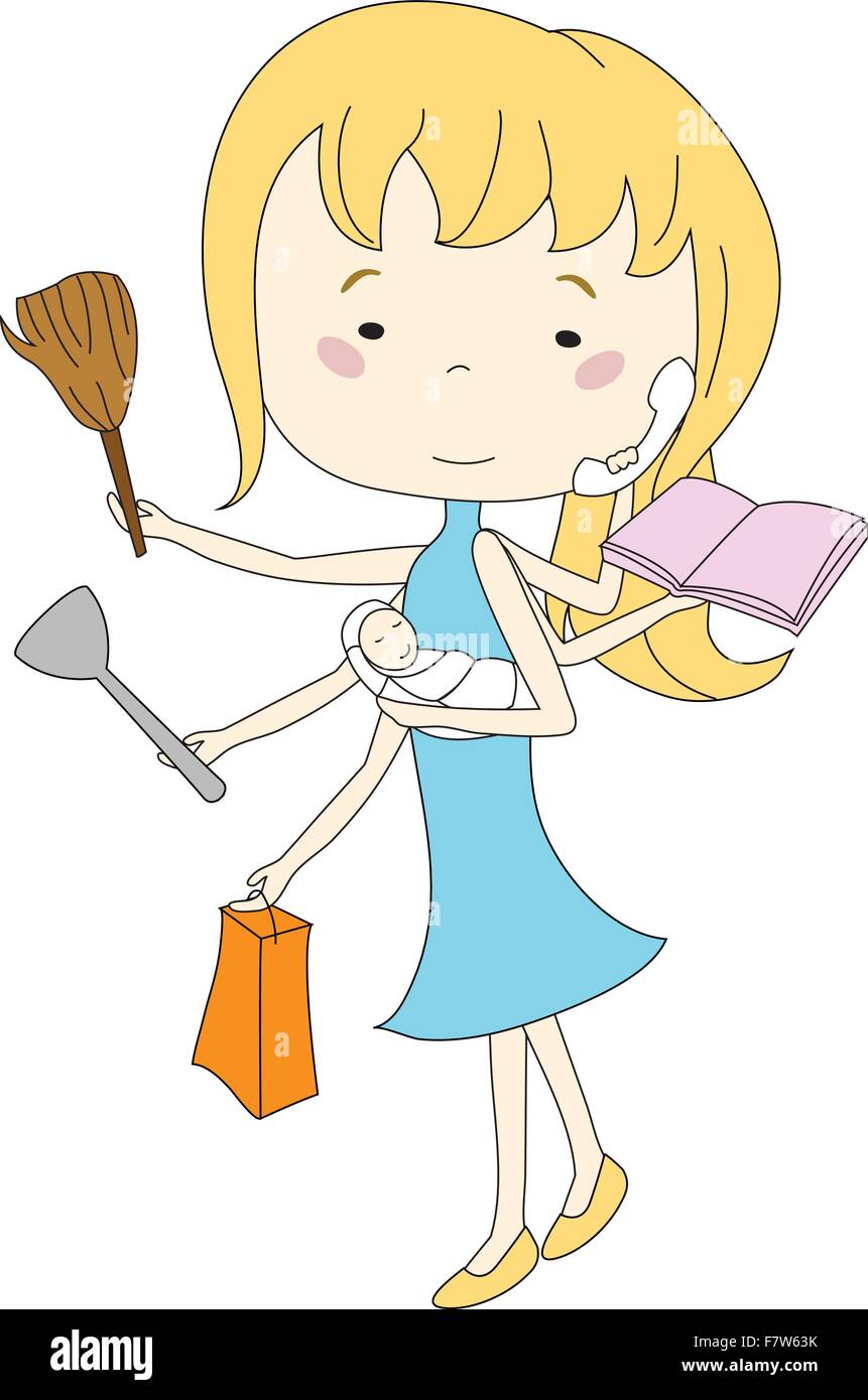 Cook fun cartoon style Stock Vector Images - Alamy