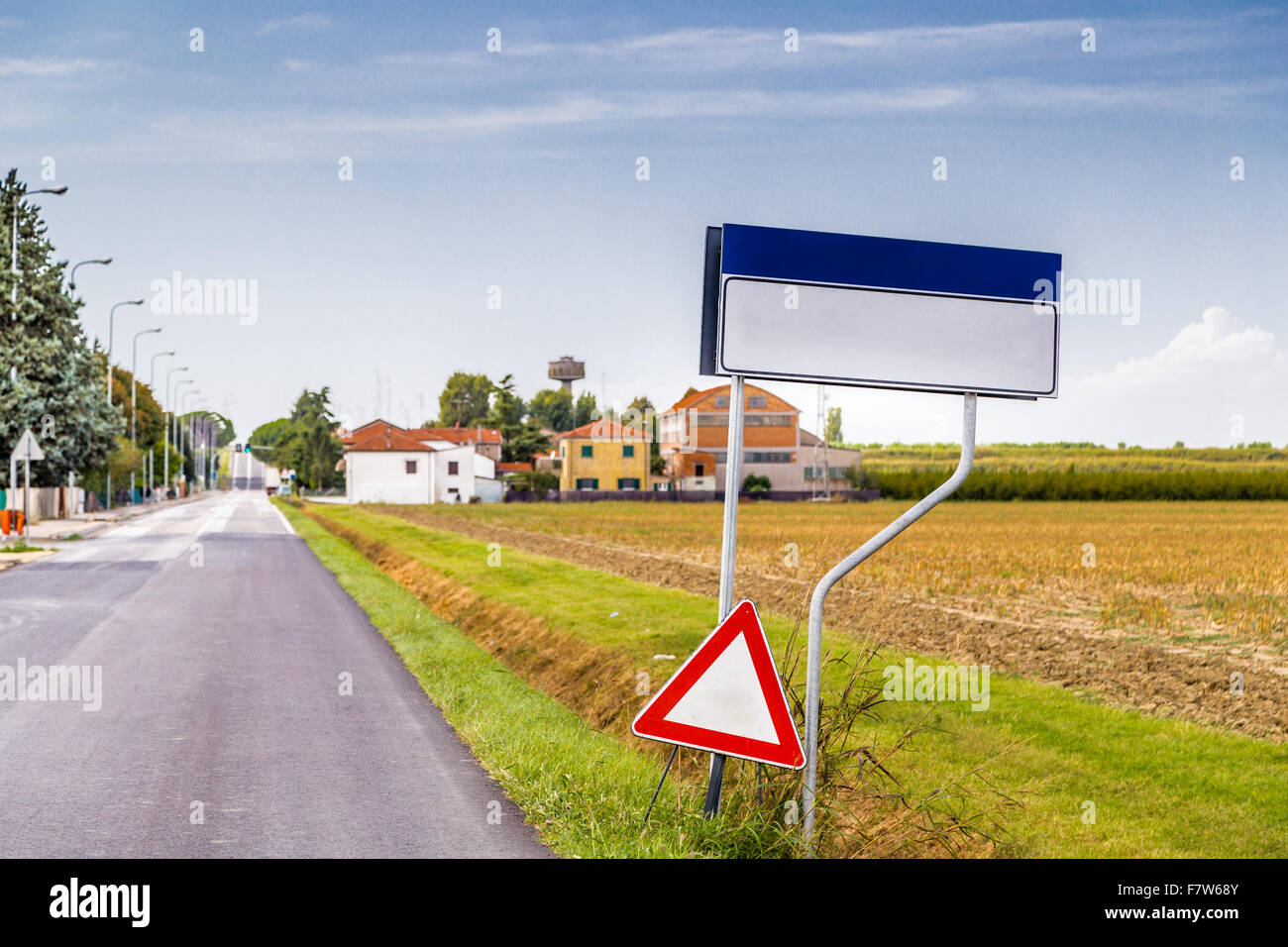 Instability road sign hi-res stock photography and images - Alamy