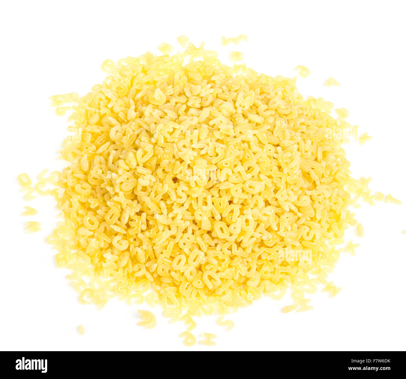 the alphabet pasta Stock Photo - Alamy