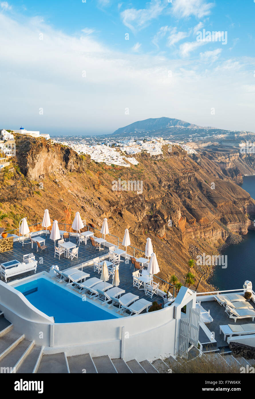 Fira village on santorini island hi-res stock photography and images ...