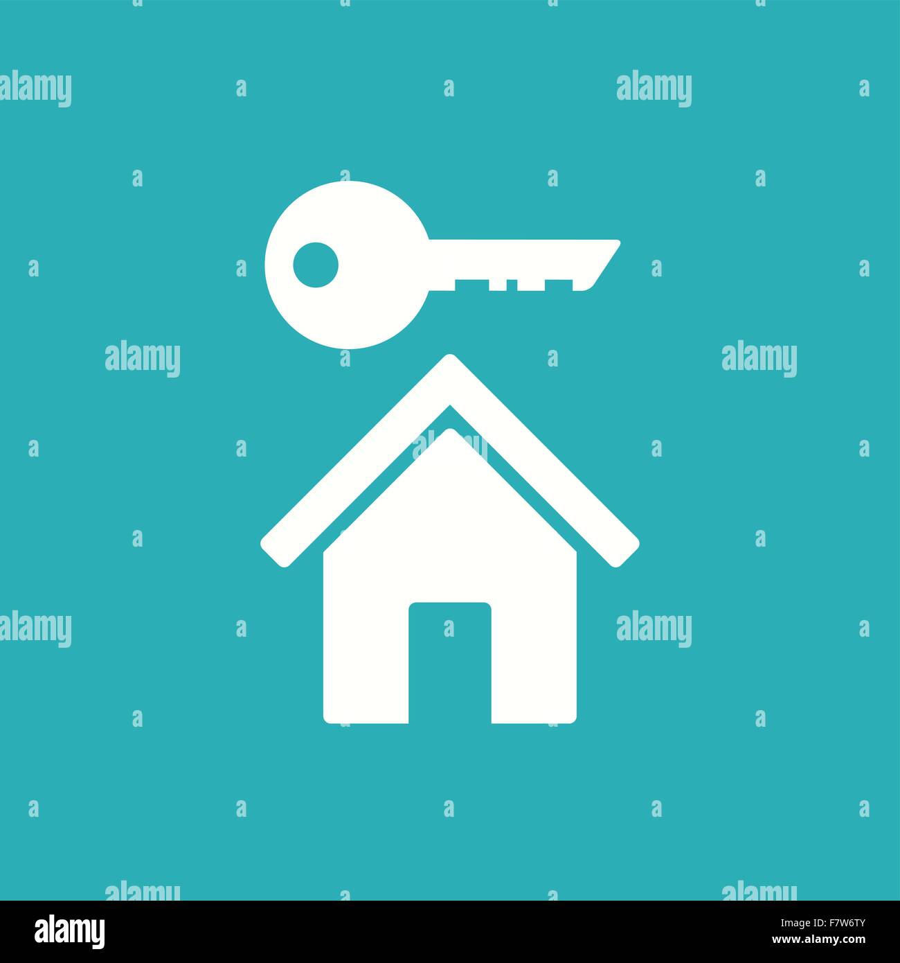 Key silhouette real estate Stock Vector Images - Alamy