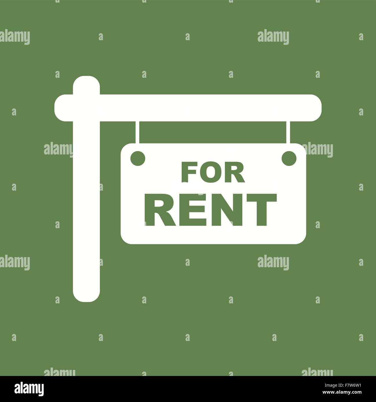 Rent real estate sign Stock Vector Images - Alamy