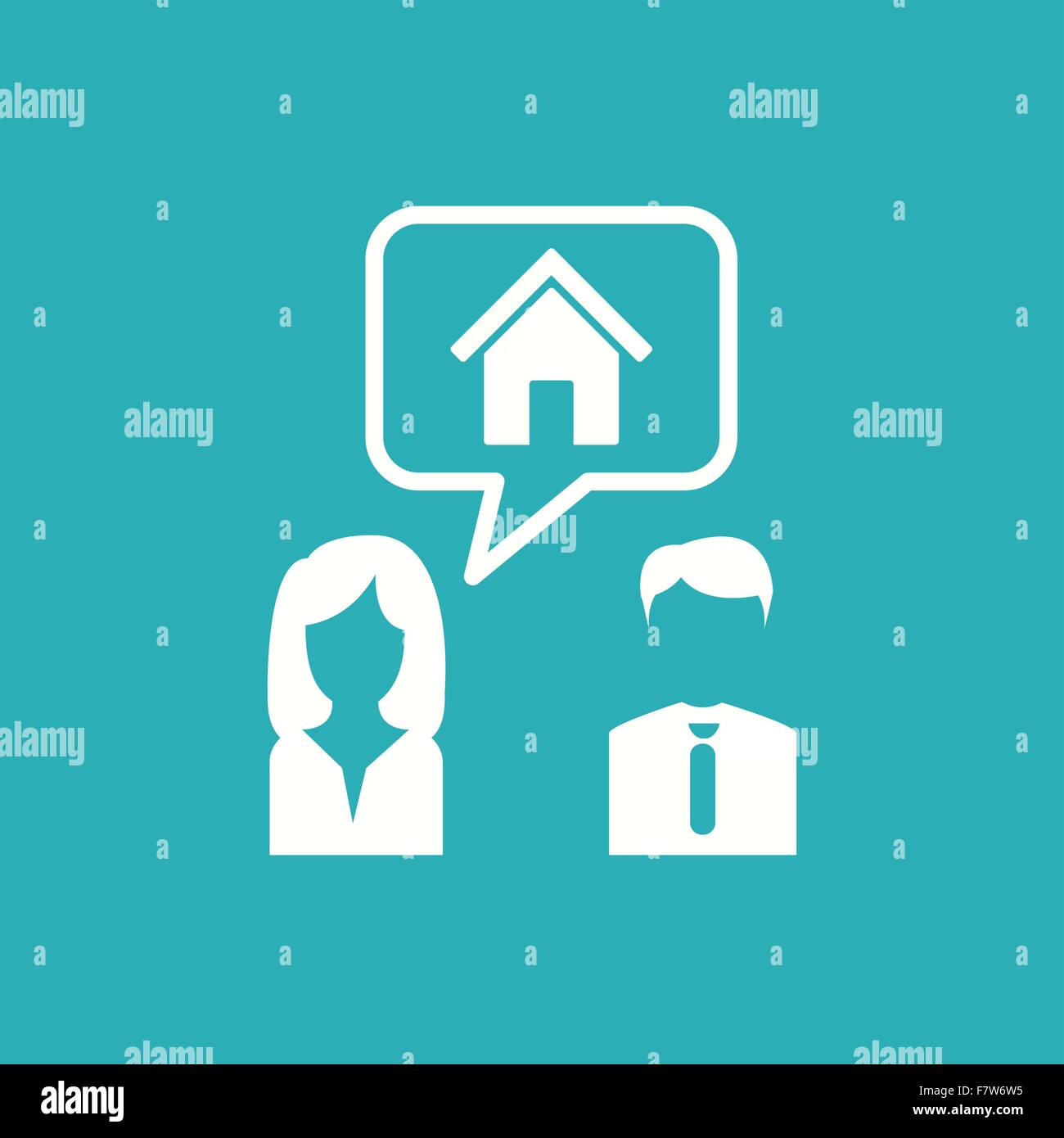 Real Estate Icon Stock Vector Image & Art - Alamy