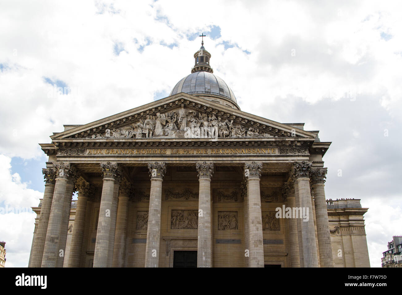The Pantheon building in Paris Stock Photo - Alamy