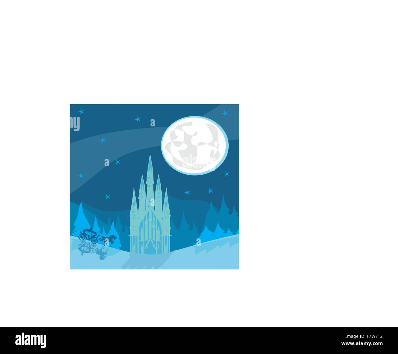Medieval night Cut Out Stock Images & Pictures - Alamy