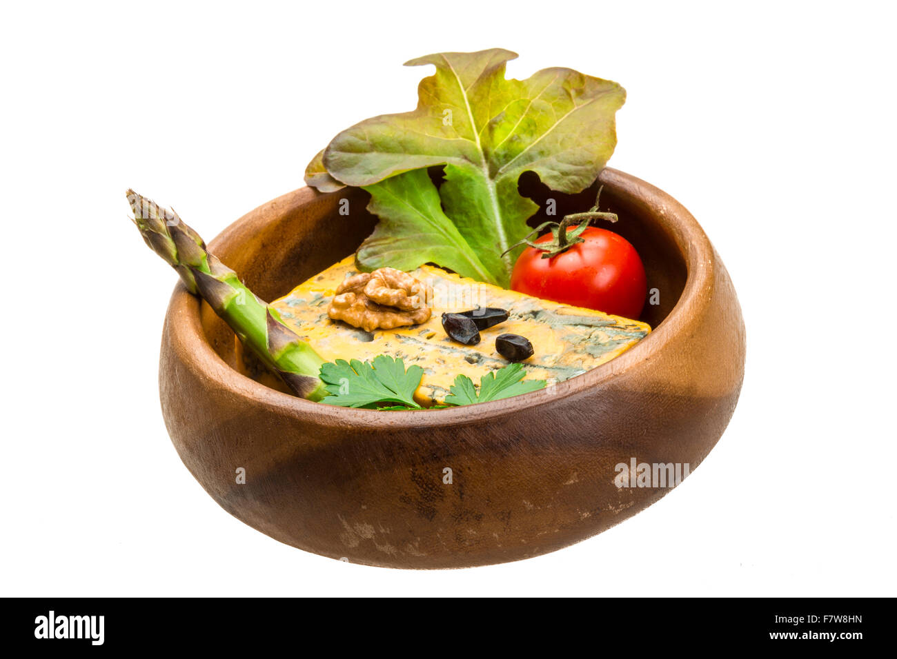 Gold cheese with mould Stock Photo - Alamy