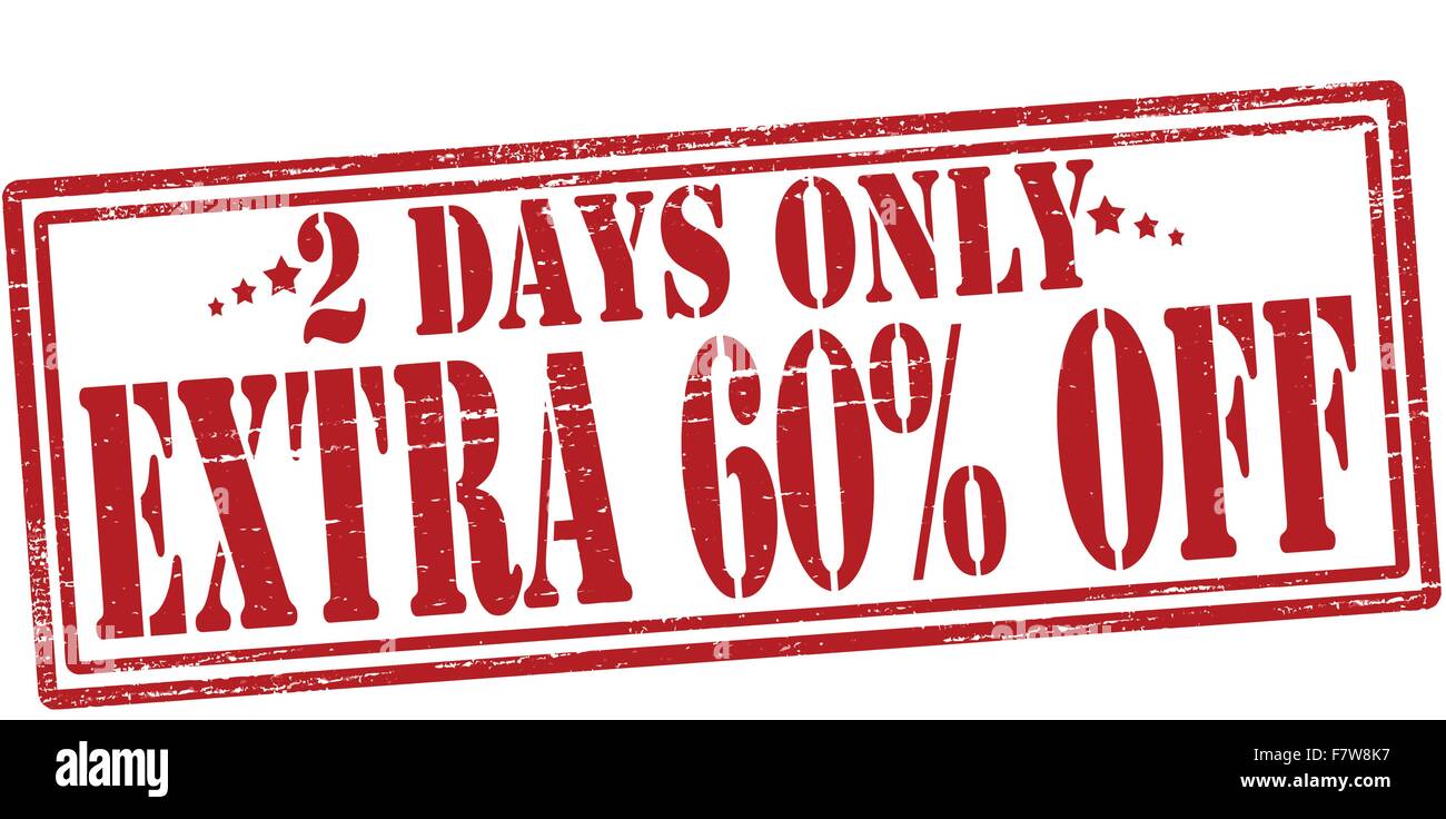 Two days only Stock Vector Image & Art - Alamy