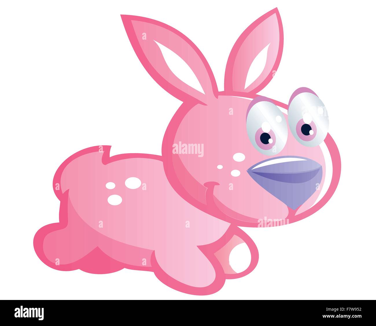 Bunny clip art Stock Vector Images - Alamy