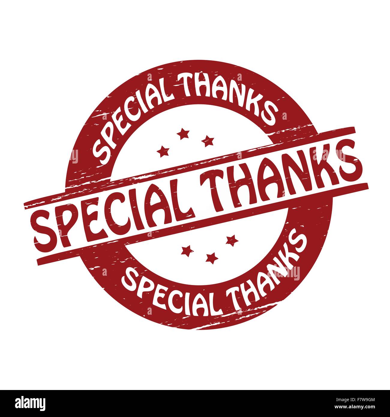 Thanks stamp hi-res stock photography and images - Alamy