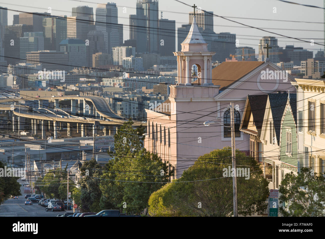 Potrero Hill. San Francisco, California, USA Stock Photo - Alamy