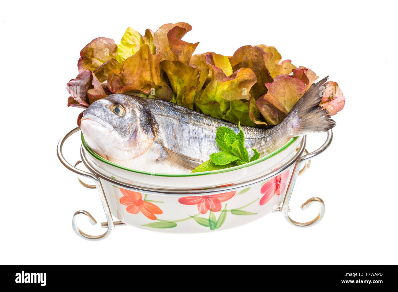 Fresh raw dorada Stock Photo - Alamy