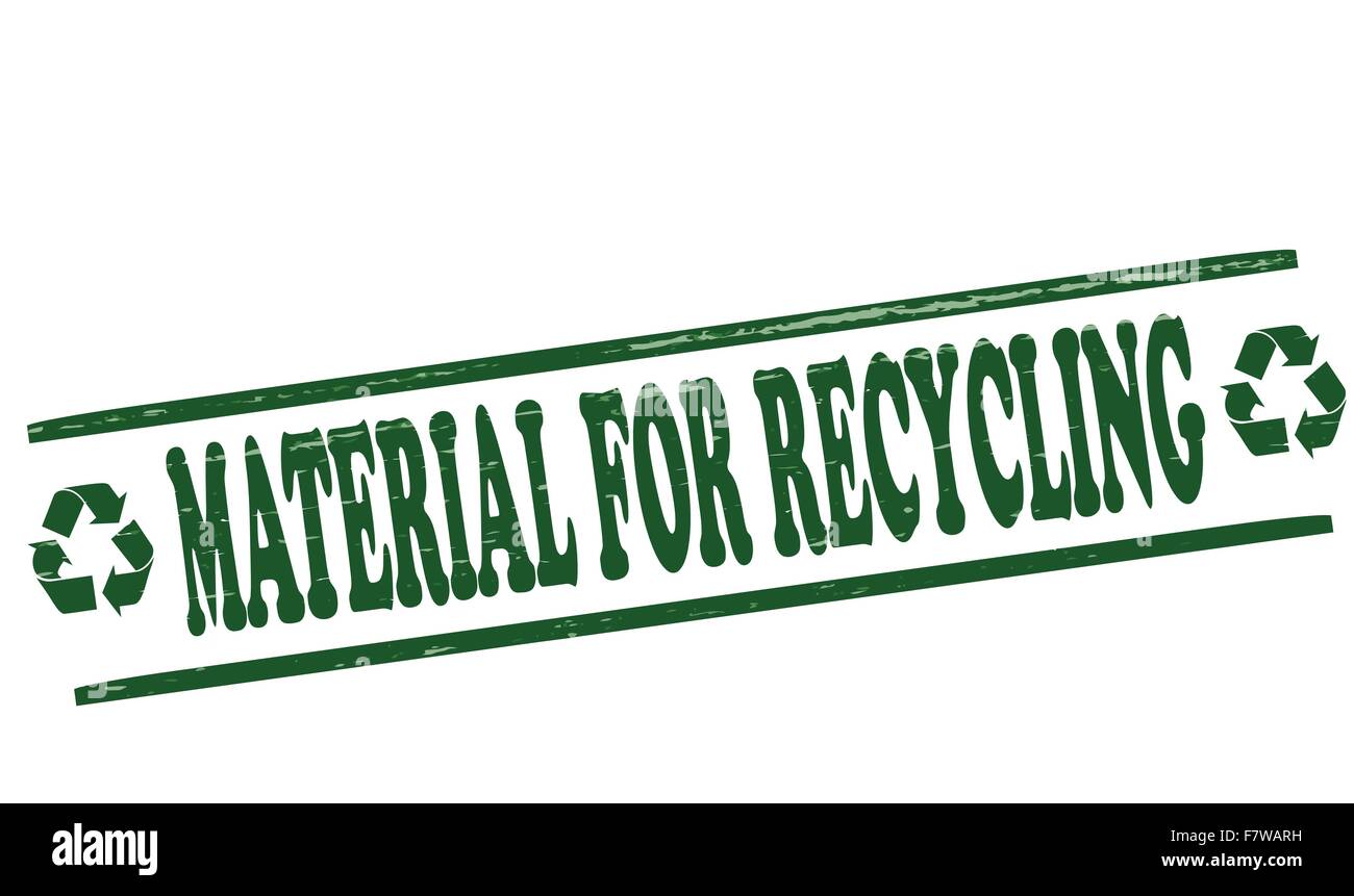 Material for recycling Stock Vector Image & Art - Alamy