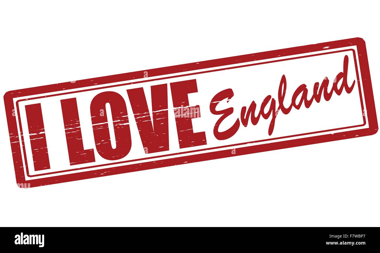 We love england hi-res stock photography and images - Alamy