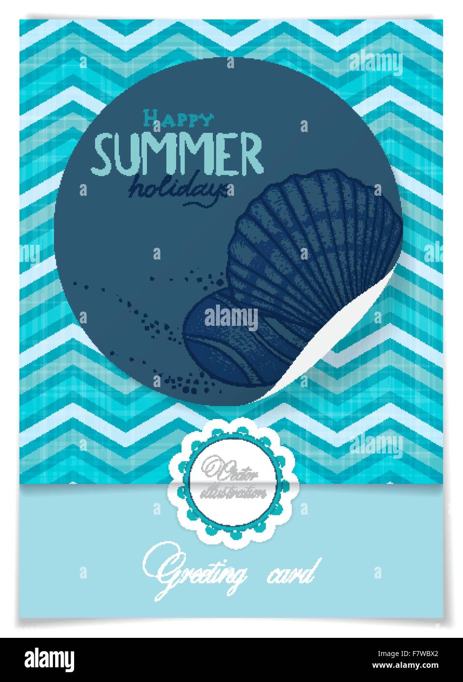 Greeting Card Design, Template Stock Vector Image & Art - Alamy