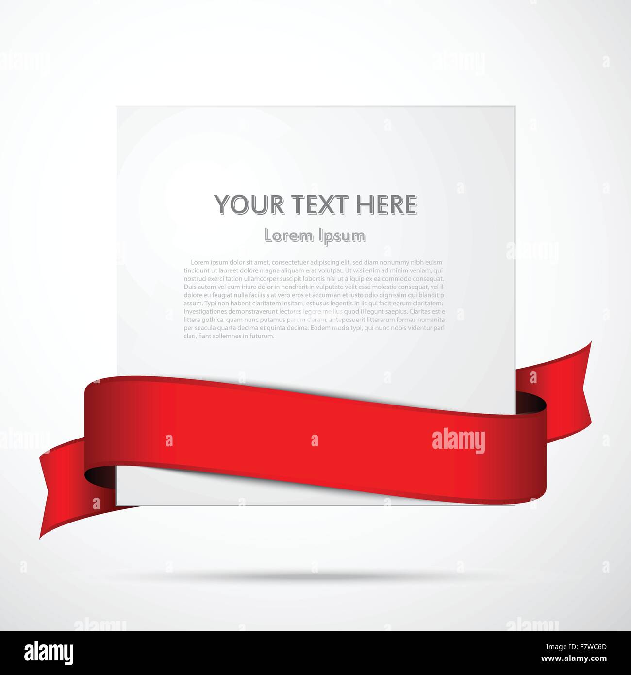 Congratulations ribbon Stock Vector Images - Alamy