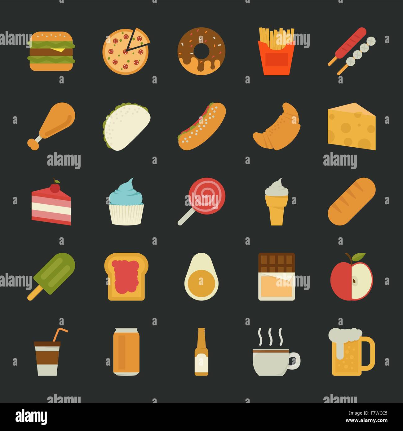 Food infographics Stock Vector Images - Alamy