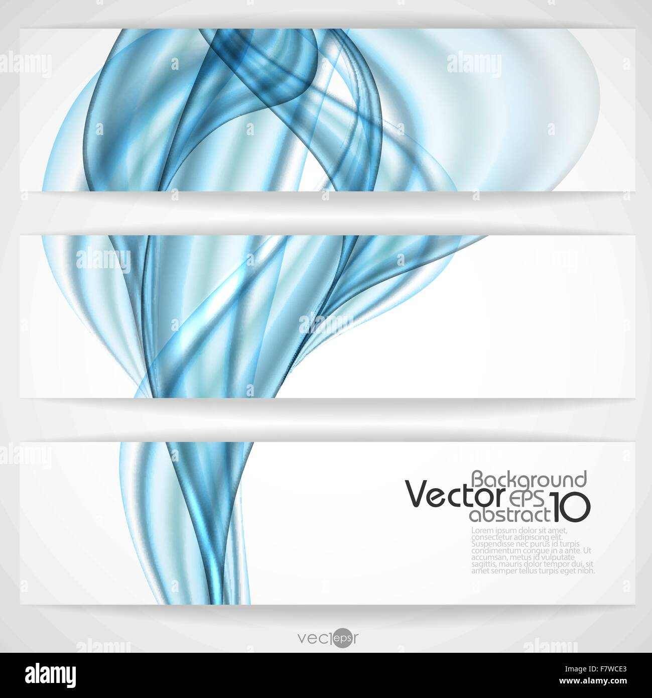 Abstract Blue Wavy Background Stock Vector Image & Art - Alamy
