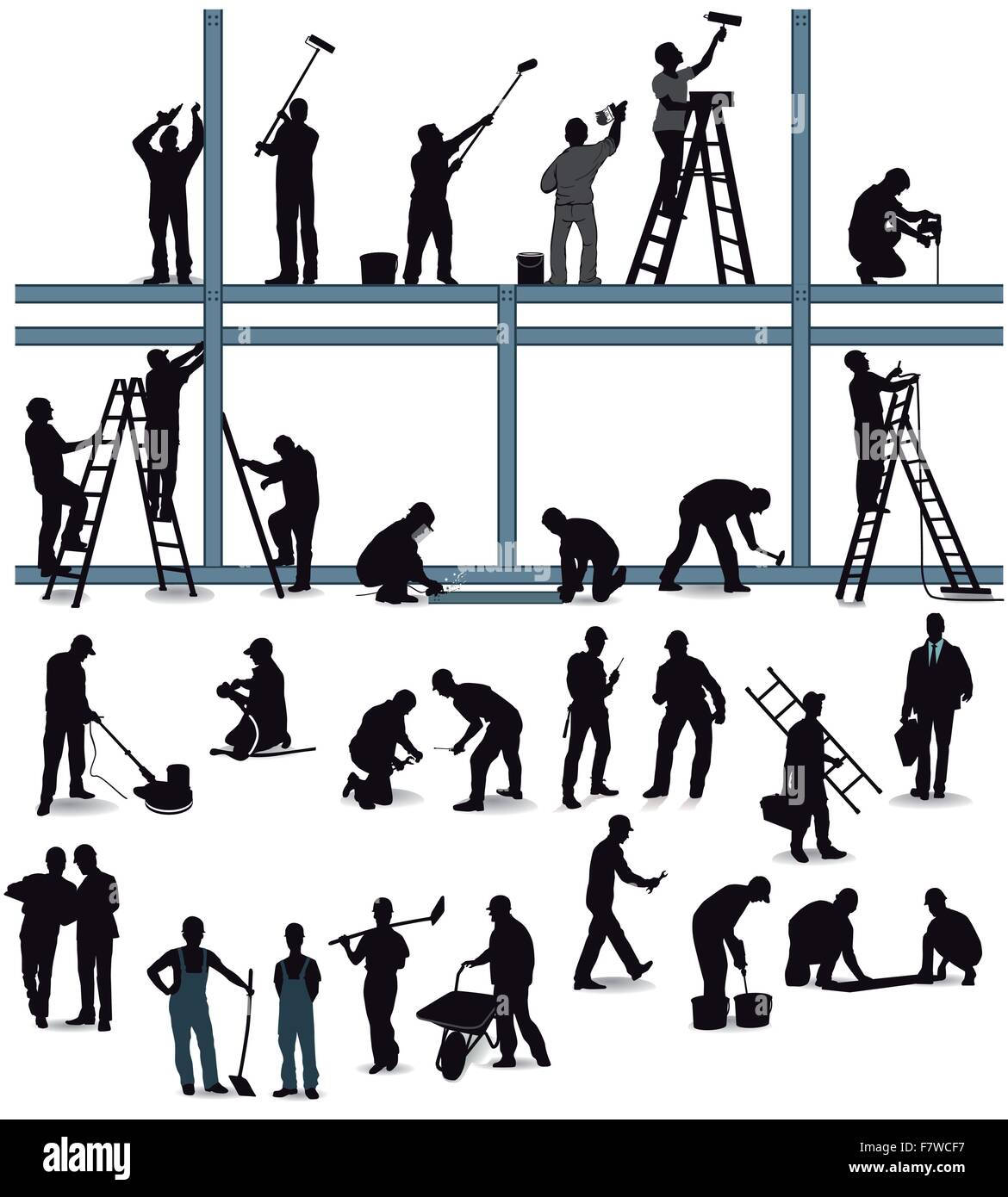 Building crafts Stock Vector Images - Alamy