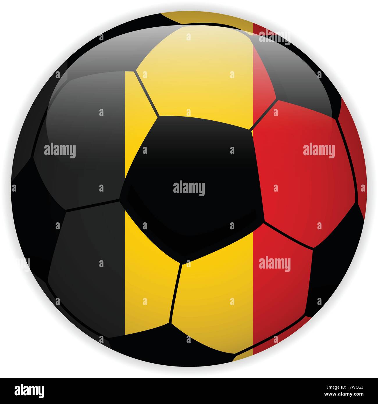 Belgium Flag with Soccer Ball Background Stock Vector Image & Art - Alamy