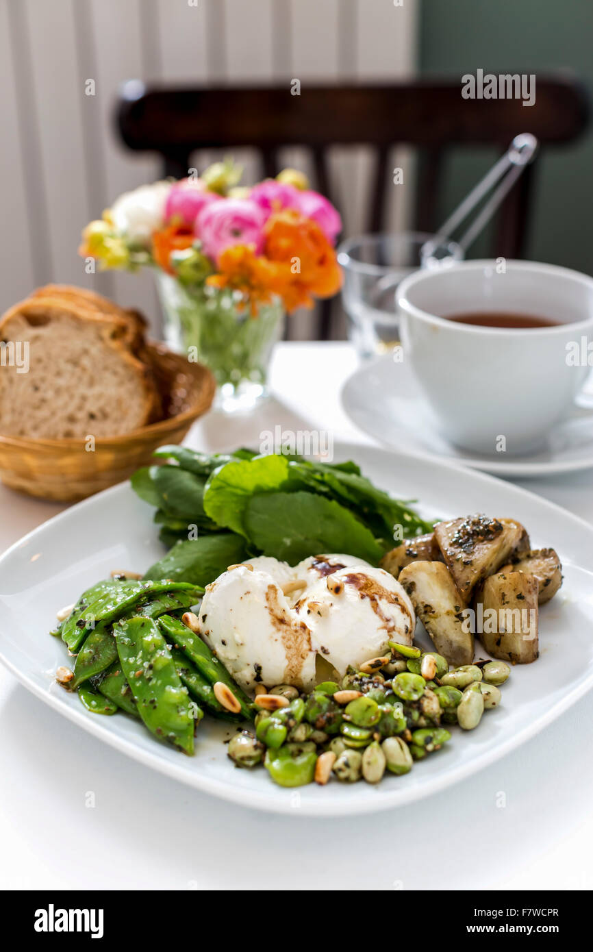 Food Served in A Restaurant Stock Photo - Alamy