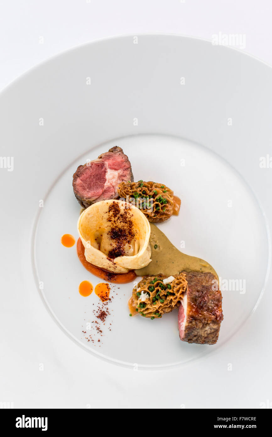 Food platter white background hi-res stock photography and images - Alamy