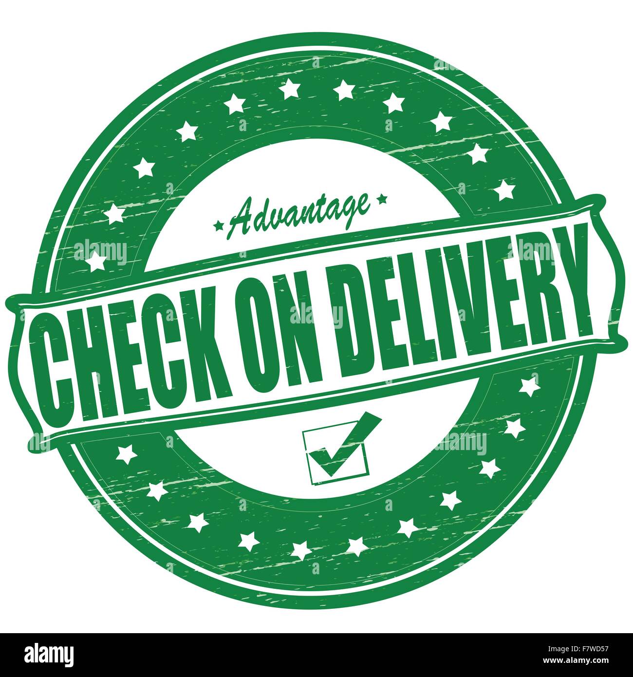 Check on delivery Stock Vector Image & Art - Alamy