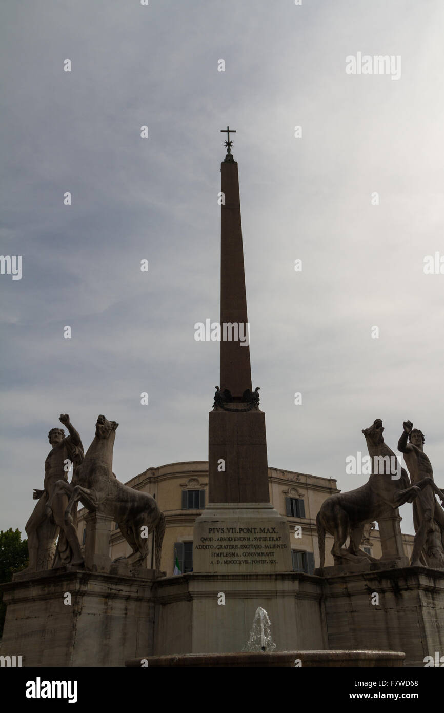 Rome, the Consulta building in Quirinale square Stock Photo - Alamy