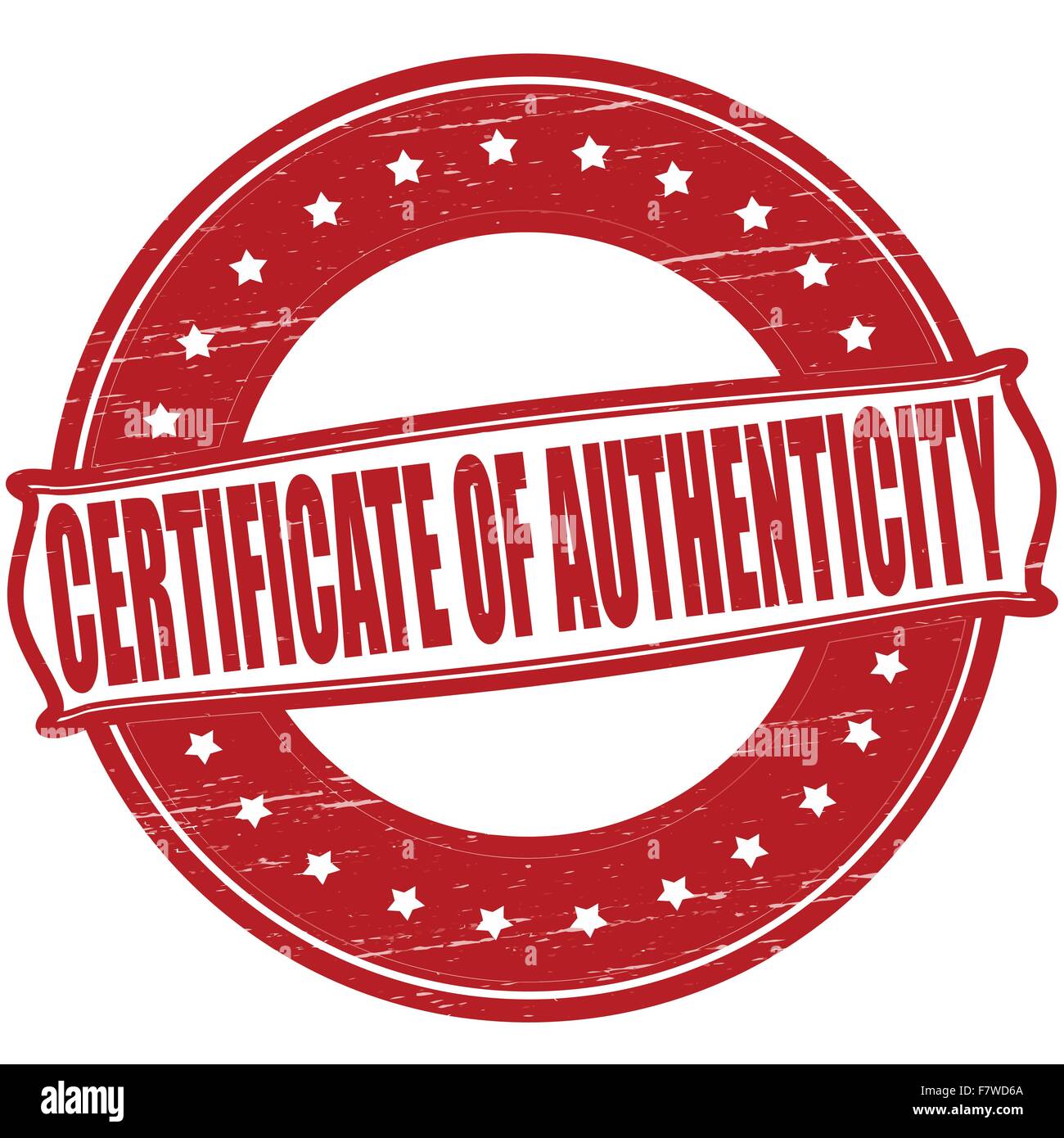 Stamp of authenticity Stock Vector Images - Alamy