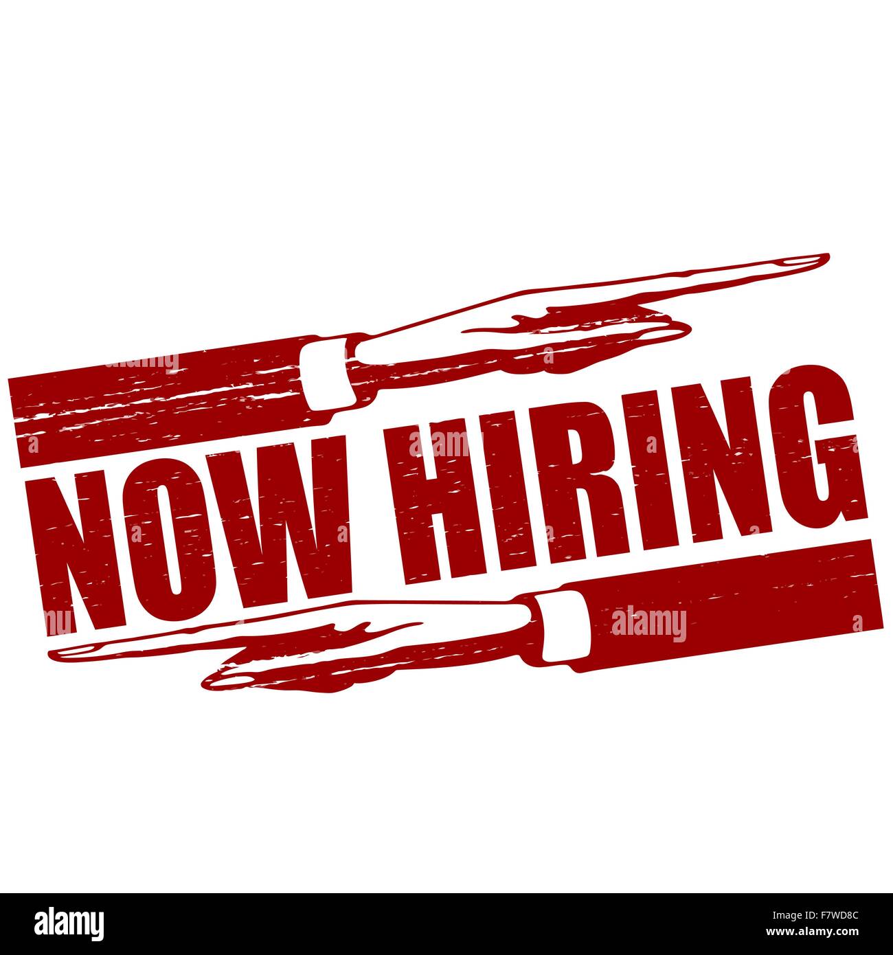 Now hiring stamp hi-res stock photography and images - Alamy