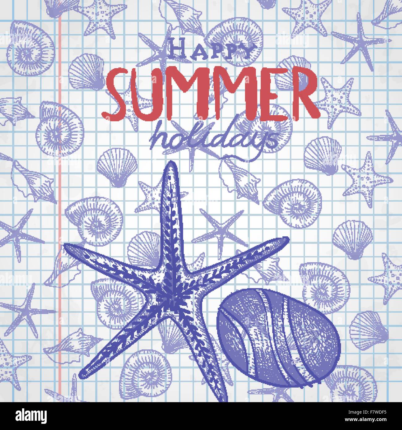 Background collection various sea Stock Vector Images - Alamy